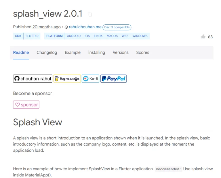 Easy Flutter Splash Screen Integration - Top 7 Splash Screen Packages