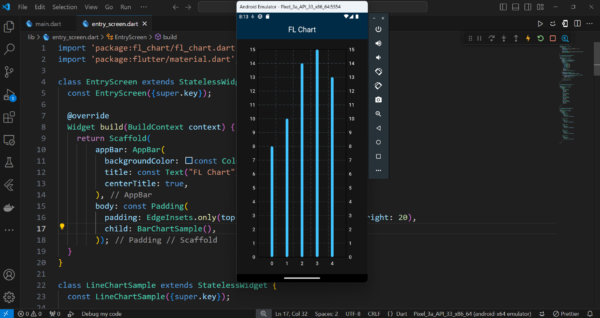Creating Beautiful Charts with fl chart package in Flutter: A Guide for ...