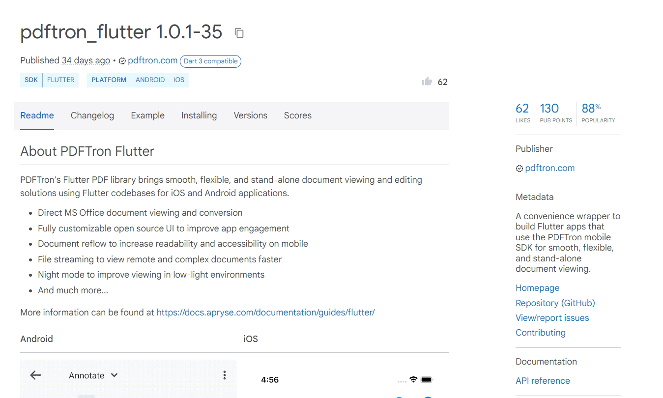 Top 10 Flutter PDF Packages for Effective App Development